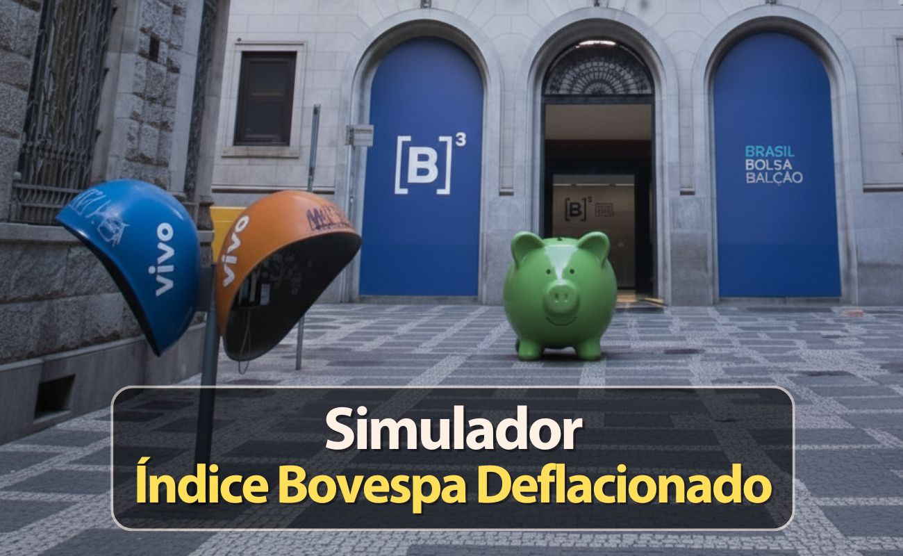 Simulador de Índice Bovespa Deflacionado - Clube dos Poupadores